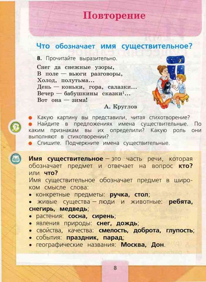 Русский язык 3 класс Учебник Канакина Горецкий часть 2 читать онлайн